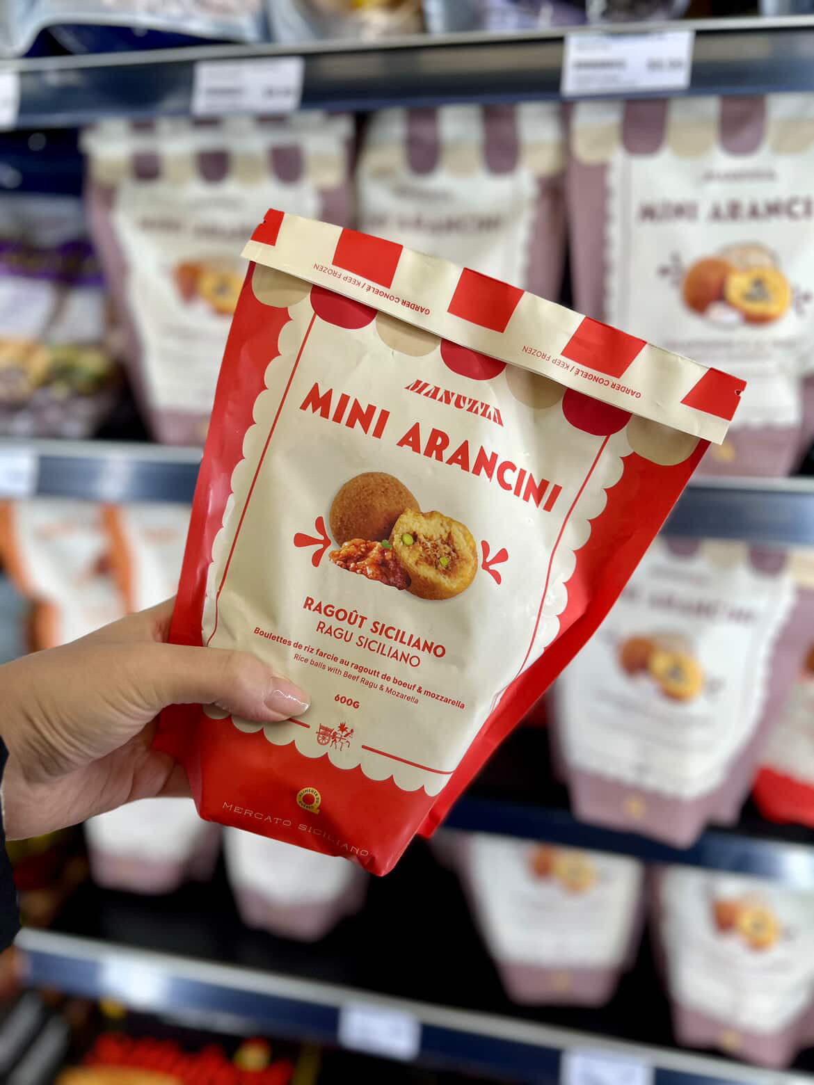 Frozen Mini Arancini – Manuzza